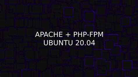 Apache Configuration With Php