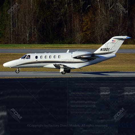 Custom Built Cessna 525a Citation Cj2 Airplane Model With A Detailed
