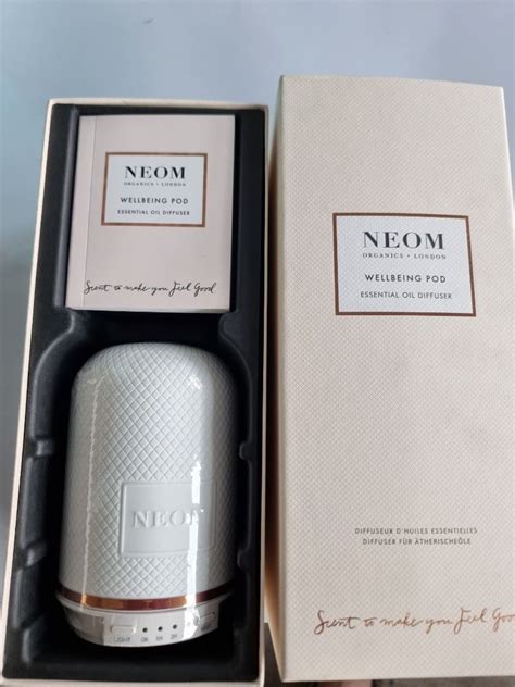 Neom Wellbeing Pod Essential Oil Diffuser Furniture And Home Living Home Fragrance On Carousell
