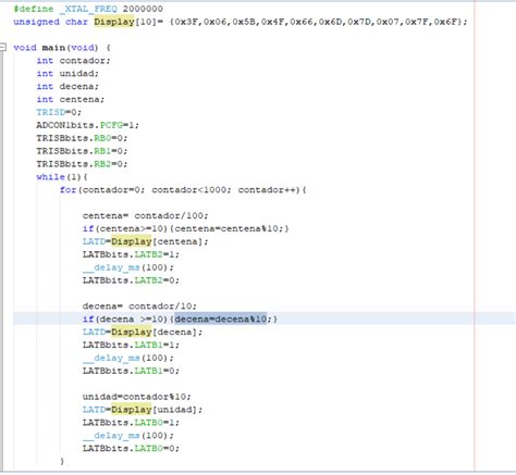 Solved I Need The Code In The Pic C Compiler Program For A Chegg
