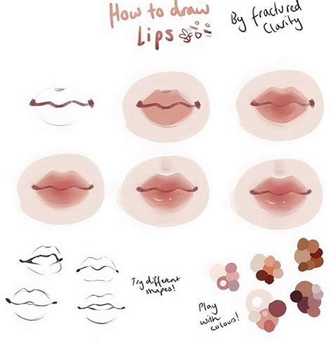 37 Best Step By Step Lip Drawing Tutorials To Follow Atinydreamer