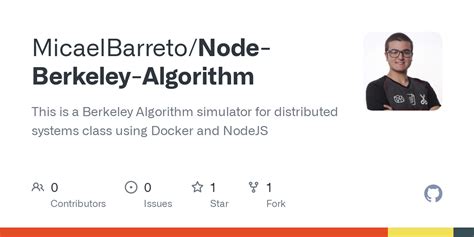 Github Micaelbarretonode Berkeley Algorithm This Is A Berkeley Algorithm Simulator For