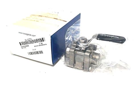 New Swagelok Ss 62tf4 Ball Valve Ss62tf4 Sb Industrial Supply Inc