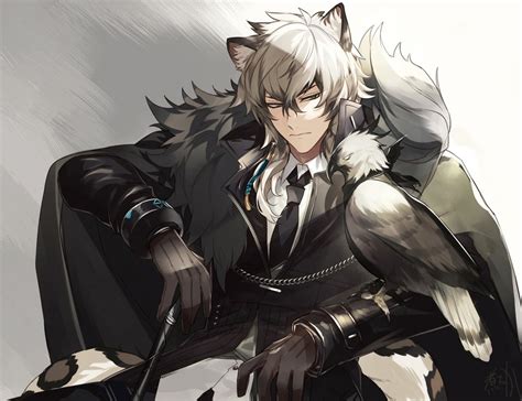 Silverash And Tenzin Arknights Drawn By Nitaka Fujikichi Danbooru