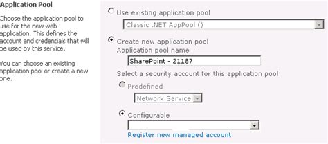 Kishans Sharepoint Blog Managed Account Using Powershellcentral Adminstration In Sharepoint 2010