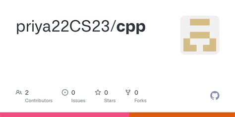 github priya22cs23 cpp