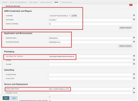 sitefinity continuous deployment on aws