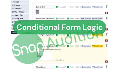 Form Conditional Login And More