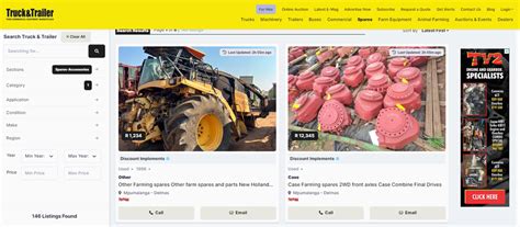 Importance of Spare Parts in Agriculture | Truck & Trailer
