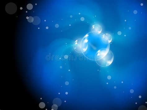 Abstract Bubbles Background Means Beautiful Translucent Art Stock Illustration Illustration Of