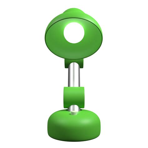 3d Render Desk Lamp Front View 11288697 Png