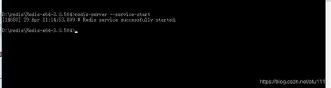 Redis安装与启动windows版教程windows Redis30安装启动 Csdn博客