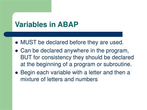 Ppt Lesson 1 Introduction To Abap Objects Powerpoint Presentation