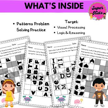 Patterns Problem Solving Practice By Super Kidx TPT