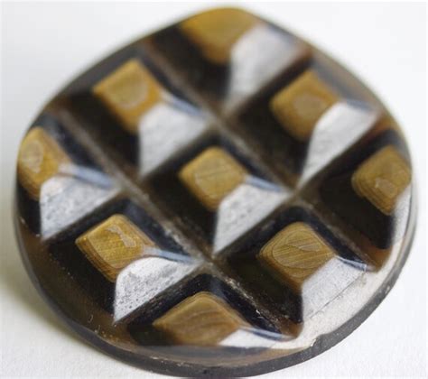 Square Design Button Etsy