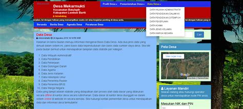 Source Code Website Desa Berbasis Web Gratis