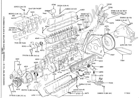 Ford Y Block Engine Diagram Spin Diagram