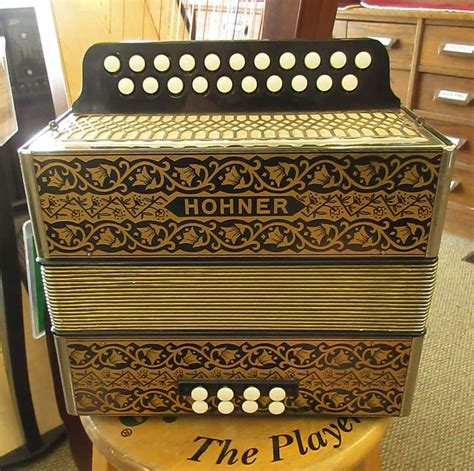Hohner Two Row Button Accordion Reverb