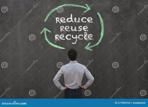 Reduce Reuse Recycle Sustainability Concept Stock Photo Image Of Education Garbage 277094164