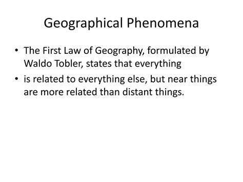 Statistical Methods In Geography Pptx