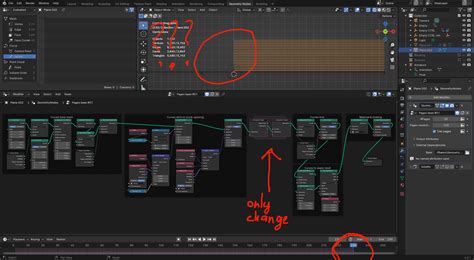 Animation Adding A Simulation Zone Mess Up Previous Nodes Blender