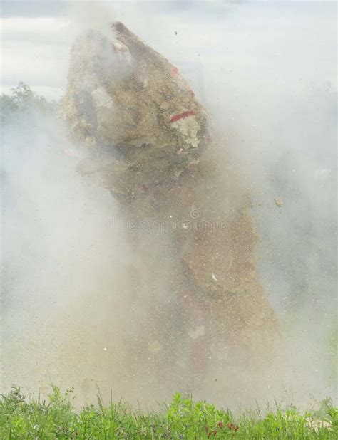 Blasting Operations And Explosion In Mining Stock Image Image Of Blast Mining 374258879