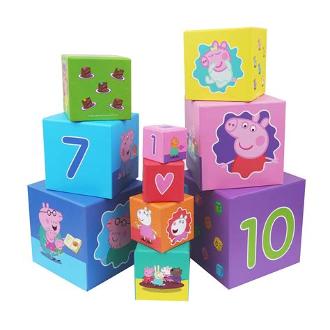 Peppa Pig Stacking Cubes Barbotoys