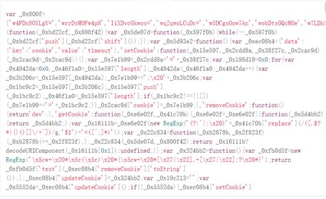 认识代码混淆及常见方法原理 一瓶怡宝 博客园