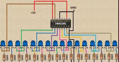 On Video Led Chaser Using Ne 555 Ic Electrical And Electronics Technology Degree
