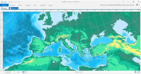 Spiros Staridas On Linkedin Prettymap Europe Cartography Makingmapspretty Arcgispro