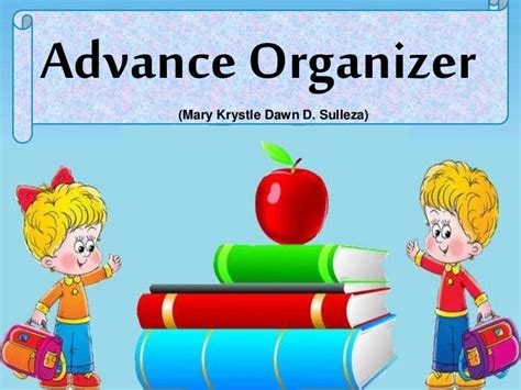Types Of Advance Organizers