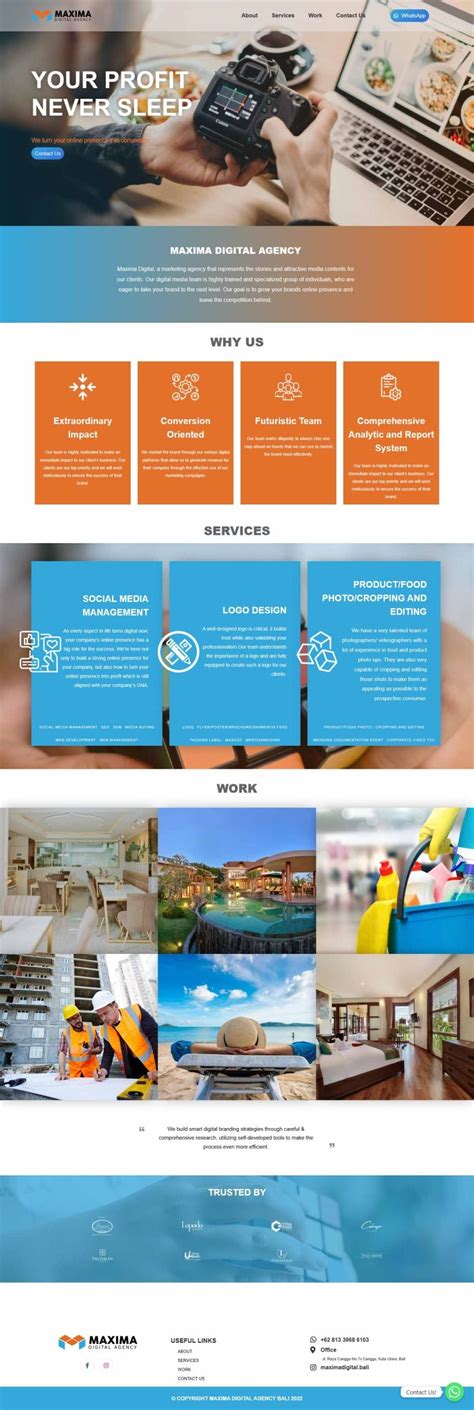 Bali Web Design Portfolio • Ict Bali Web Design And Development Denpasar Bali