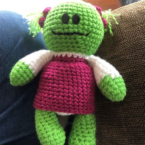 Russer Mona Nanalan Doll Nanalan Toy Mona Doll Crochet Doll Etsy