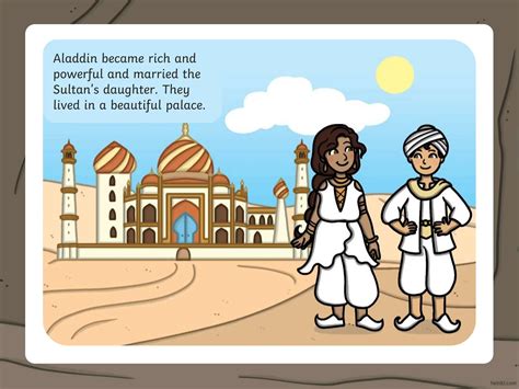 Aladdin Story For Kindergarten Learners Pptx