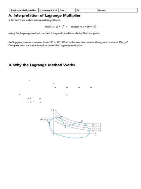 2020 02 Homework 10 Problem Pdf Mathematical Optimization Systems