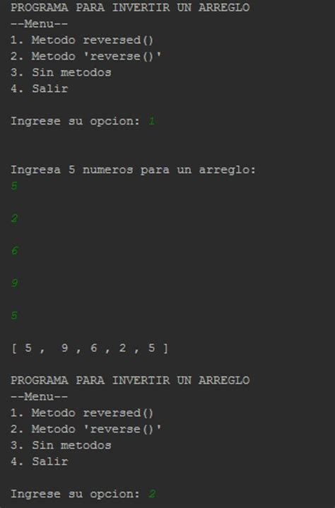 ISC Sauceda Carolina Programas Con Arreglos Dentro De Python Practica No