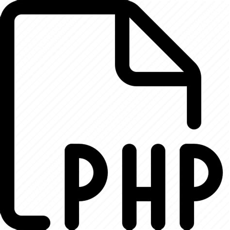 File Php Code Files Programming Icon Download On Iconfinder