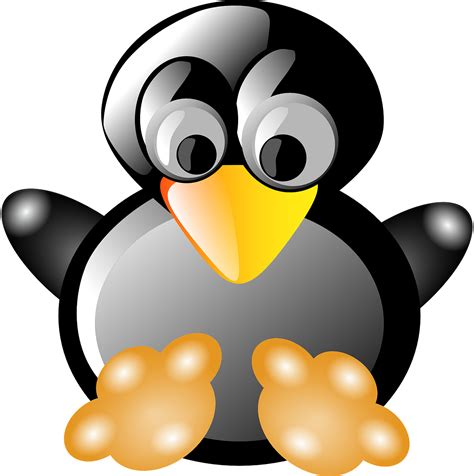 无尾礼服 企鹅 linux 免费矢量图形pixabay