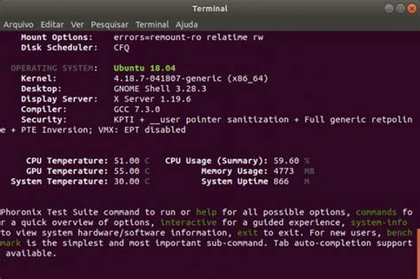 Phoronix Test Suite No Ubuntu Debian E Derivados Veja Como Instalar