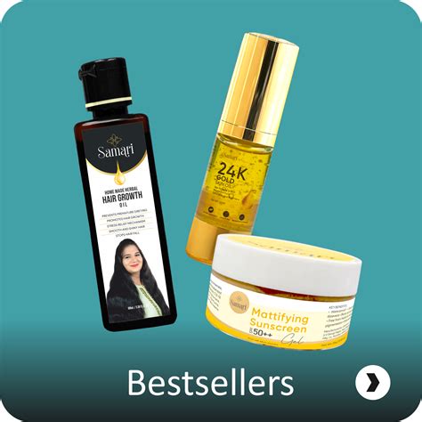 Bestsellers Samari Skincare