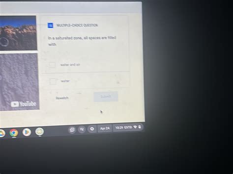 Multiple Choice Question In A Saturated Studyx