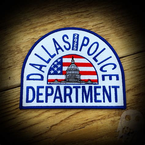 Inauguration Patch Dallas Tx Police Department 2025 Inauguration Pa