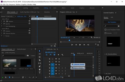 Adobe Premiere Pro Screenshots