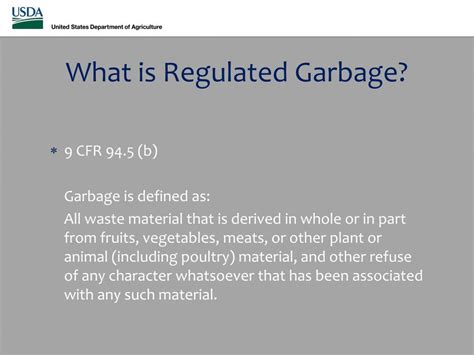 What Is Regulated Garbage At Audrey Cunningham Blog