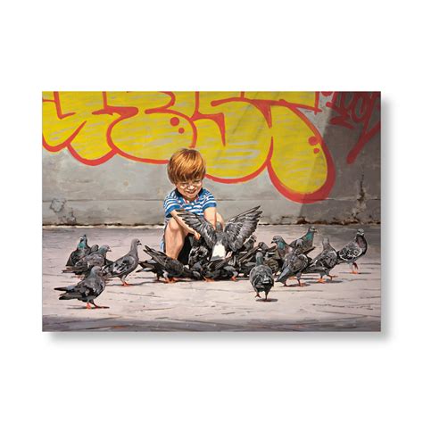 Postkarte Tauben Hartmut Kiewert