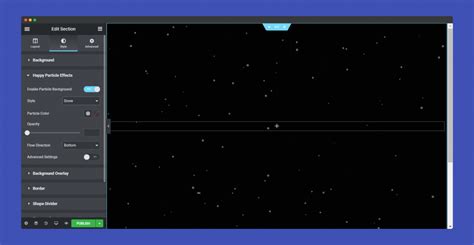 Happy Particle Feature HappyAddons