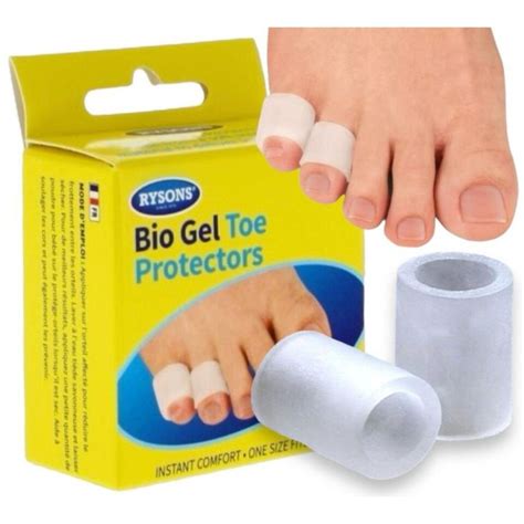 Beclen Harp 2 X Toe Separators For Overlapping Toes Clear Gel Hammer