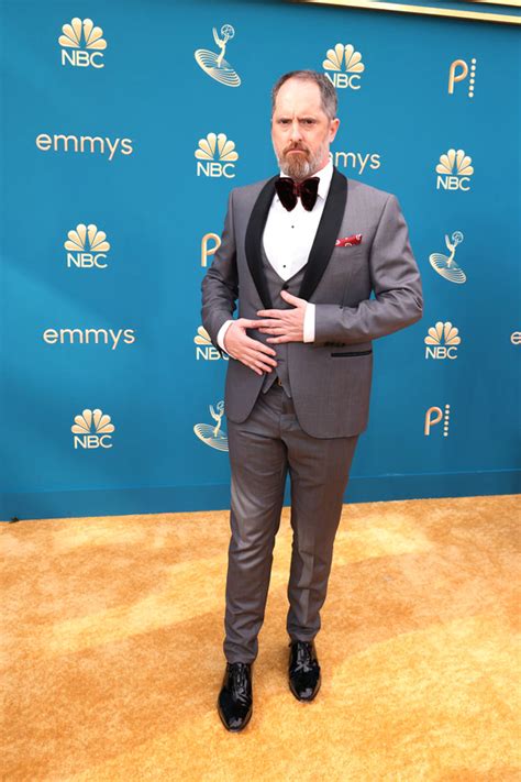 Ted Lasso Cast Emmys Emmy Awards 2022 Red Carpet Fashion Style Tom
