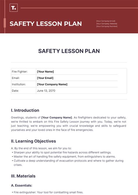 Page 2 Free Lesson Plan Templates And Examples Edit Online And Download