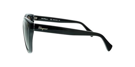 Salvatore Womens Black Cat Sunglasses